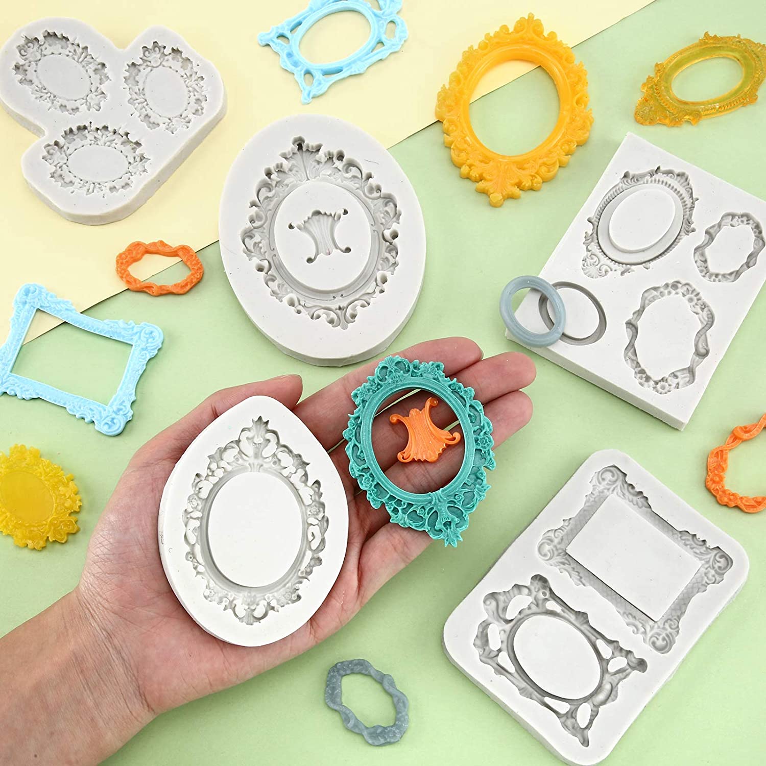 Frames And Mirrors Silicone Molds – itacakes.com