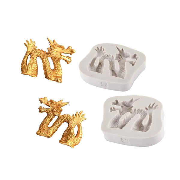 Chinese Dragon - Silicone Mold 2-Pc. Set – itacakes.com