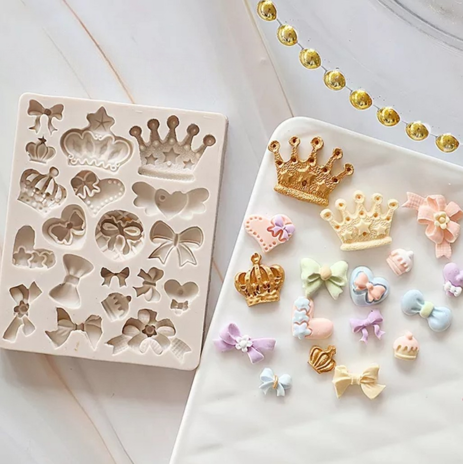 Bows And Ribbons Silicone Molds – itacakes.com