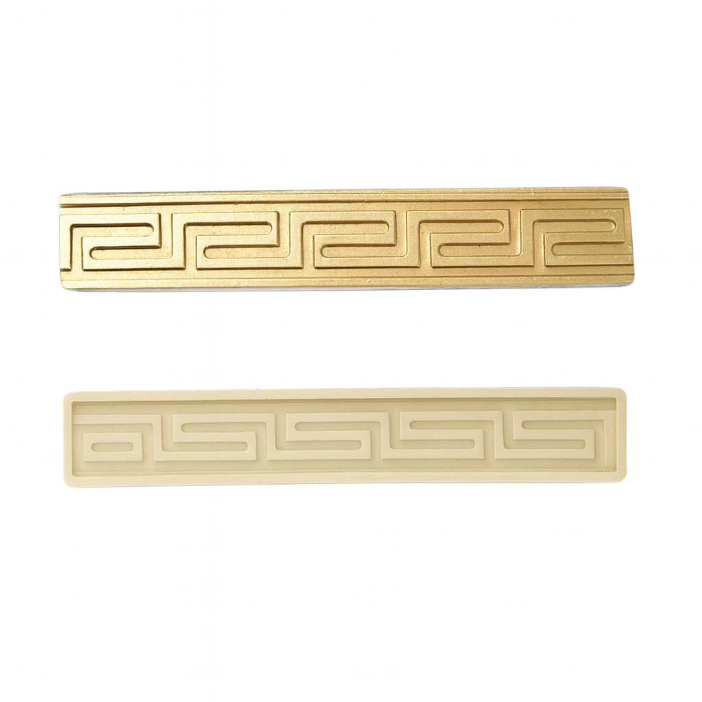 Geometric Greek Key - Silicone Mold – itacakes.com