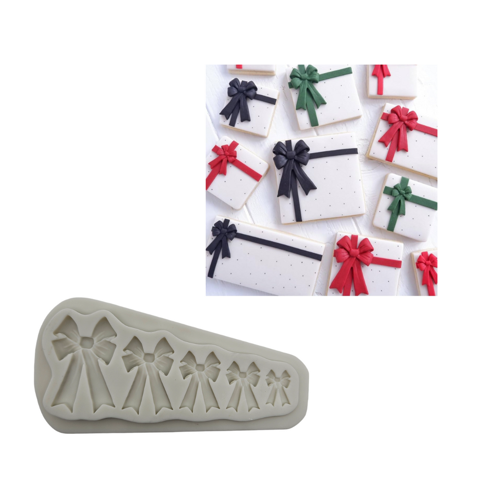 Bows And Ribbons Silicone Molds – itacakes.com