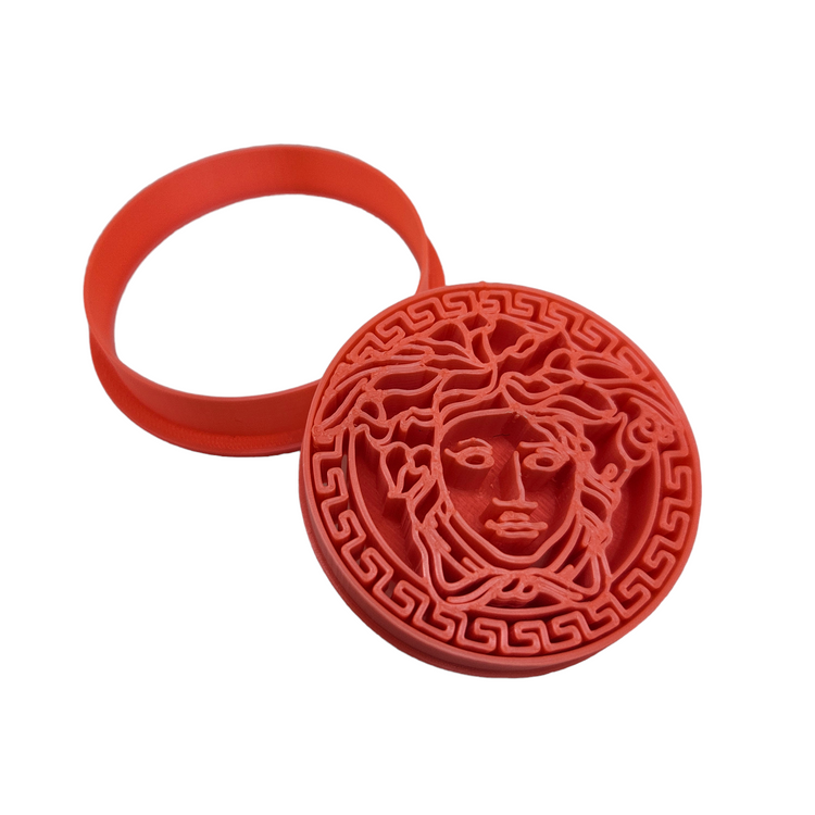 Medusa - Cookie Cutter Stamp 2-Pc. Set – itacakes.com