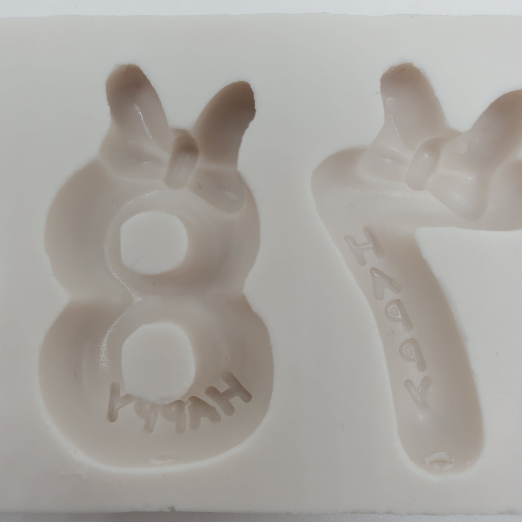 Numbers With Bow - Silicone Mold 2-Pc. Set – itacakes.com