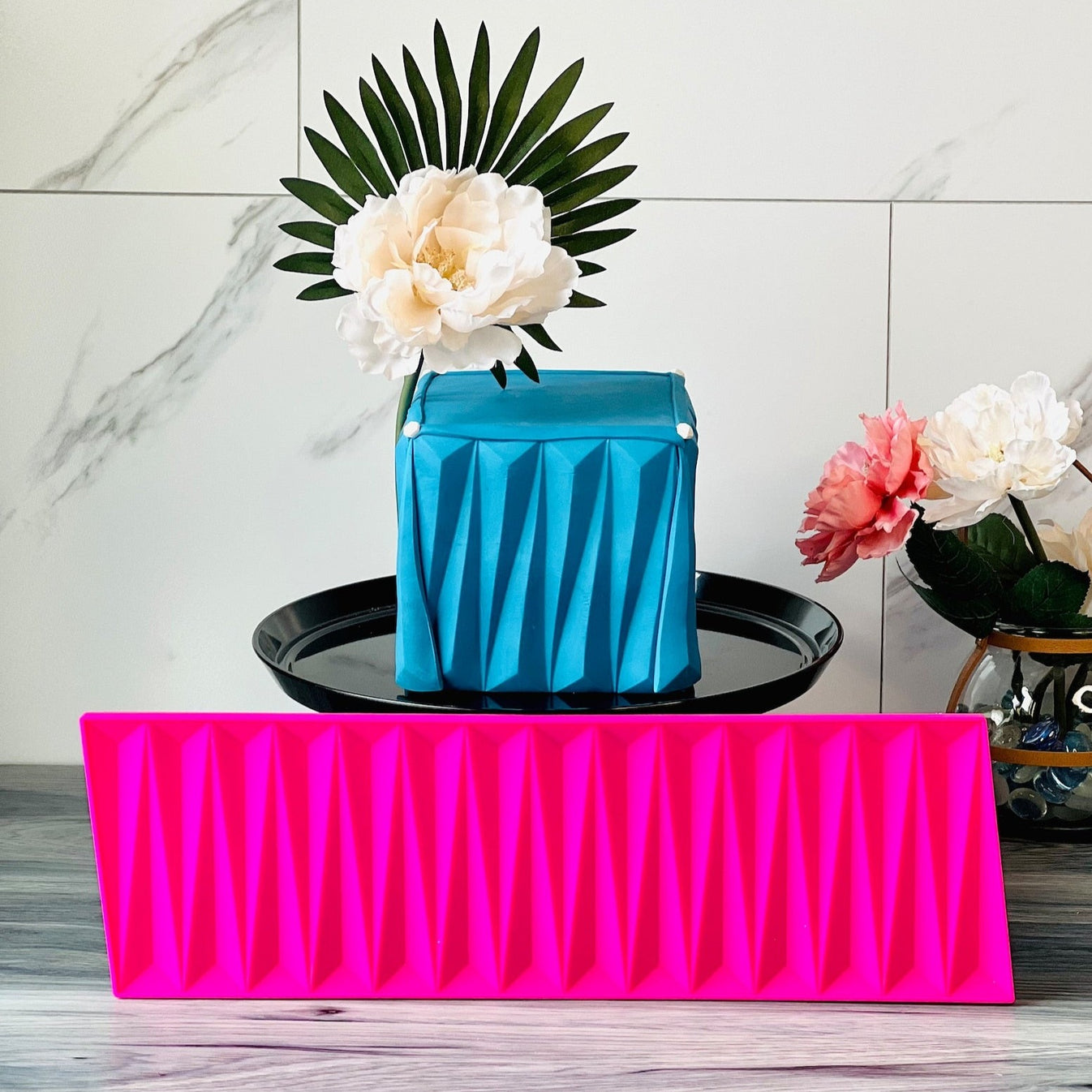 Origami Geometric - Silicone Mold – itacakes.com