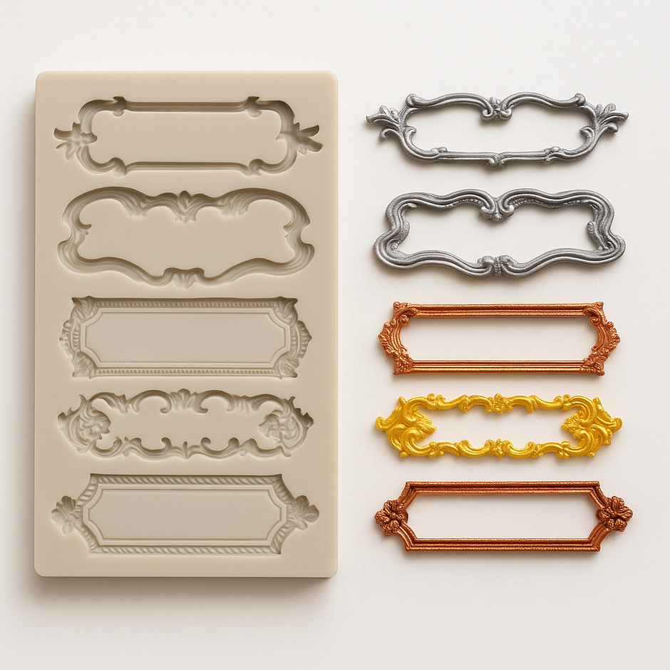 Frames And Mirrors Silicone Molds – itacakes.com