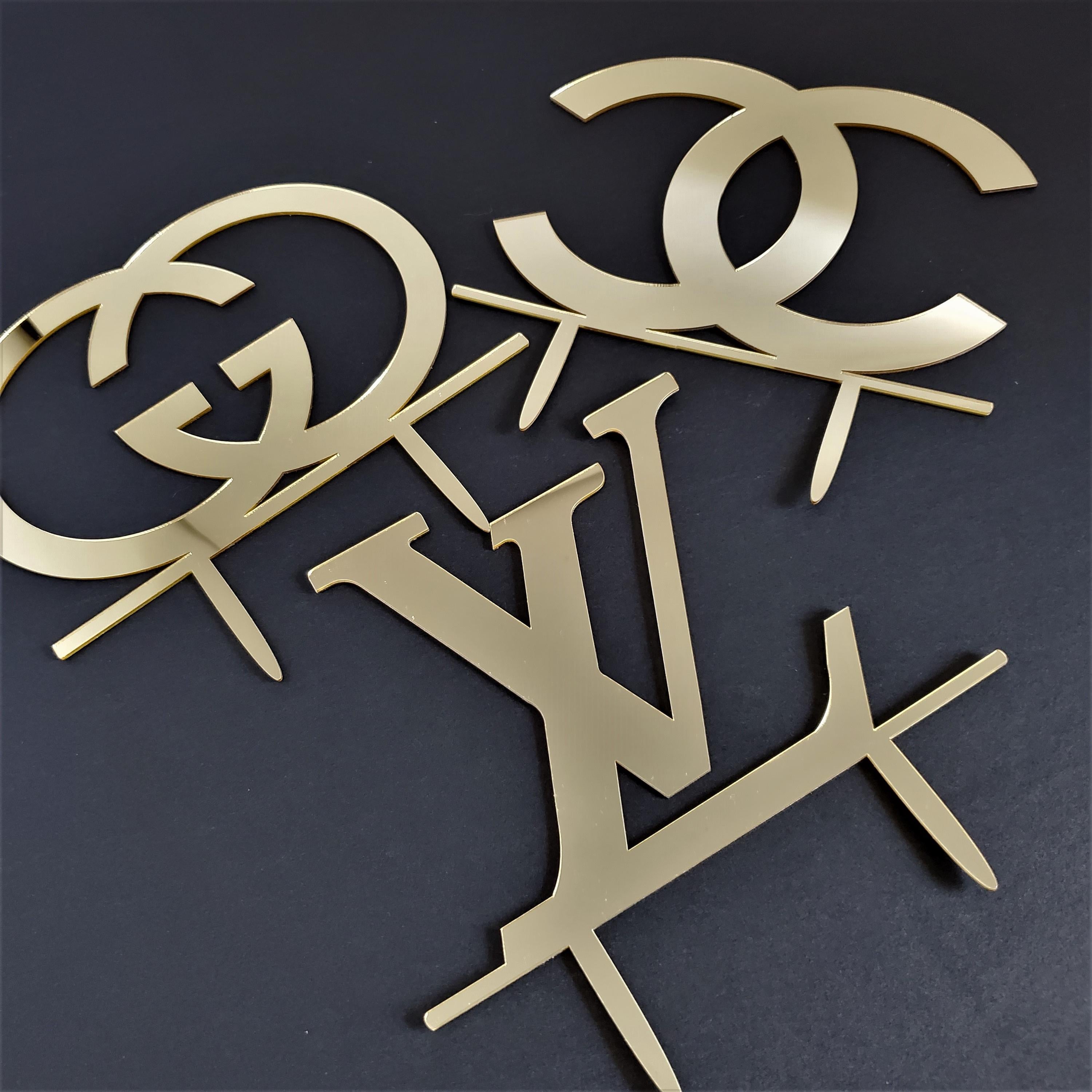 G Cake Topper – Gold – itacakes.com