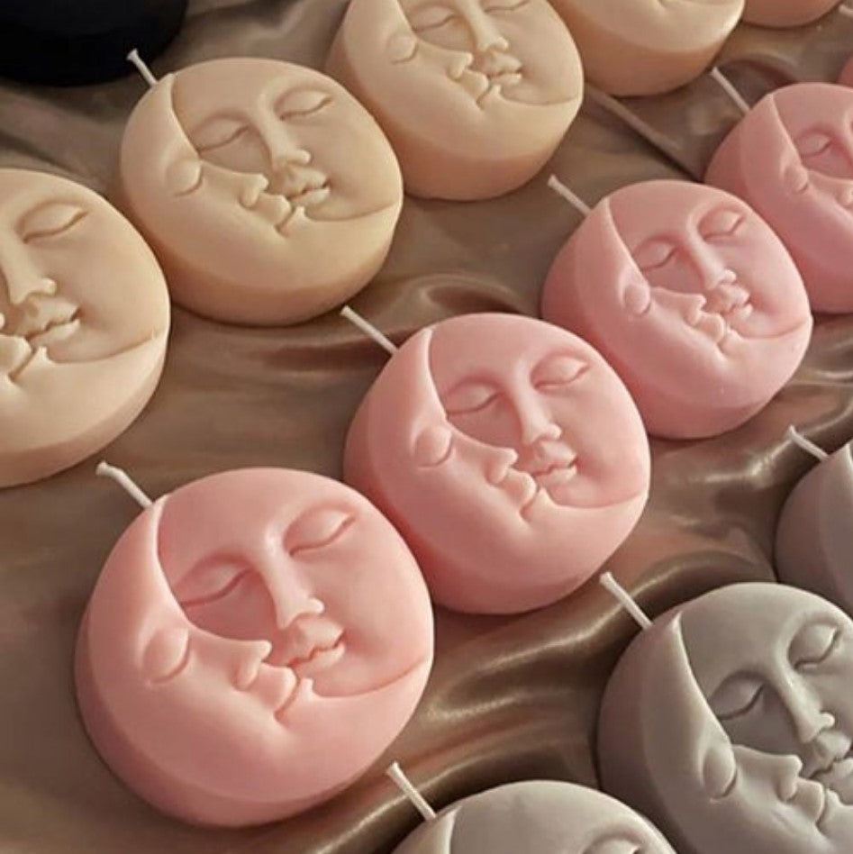 Sun & Moon Face - Silicone Mold – itacakes.com